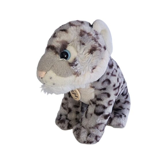 Wild Republic | Toys | Wild Republic Snow Leopard Grey Black Spots Cub ...
